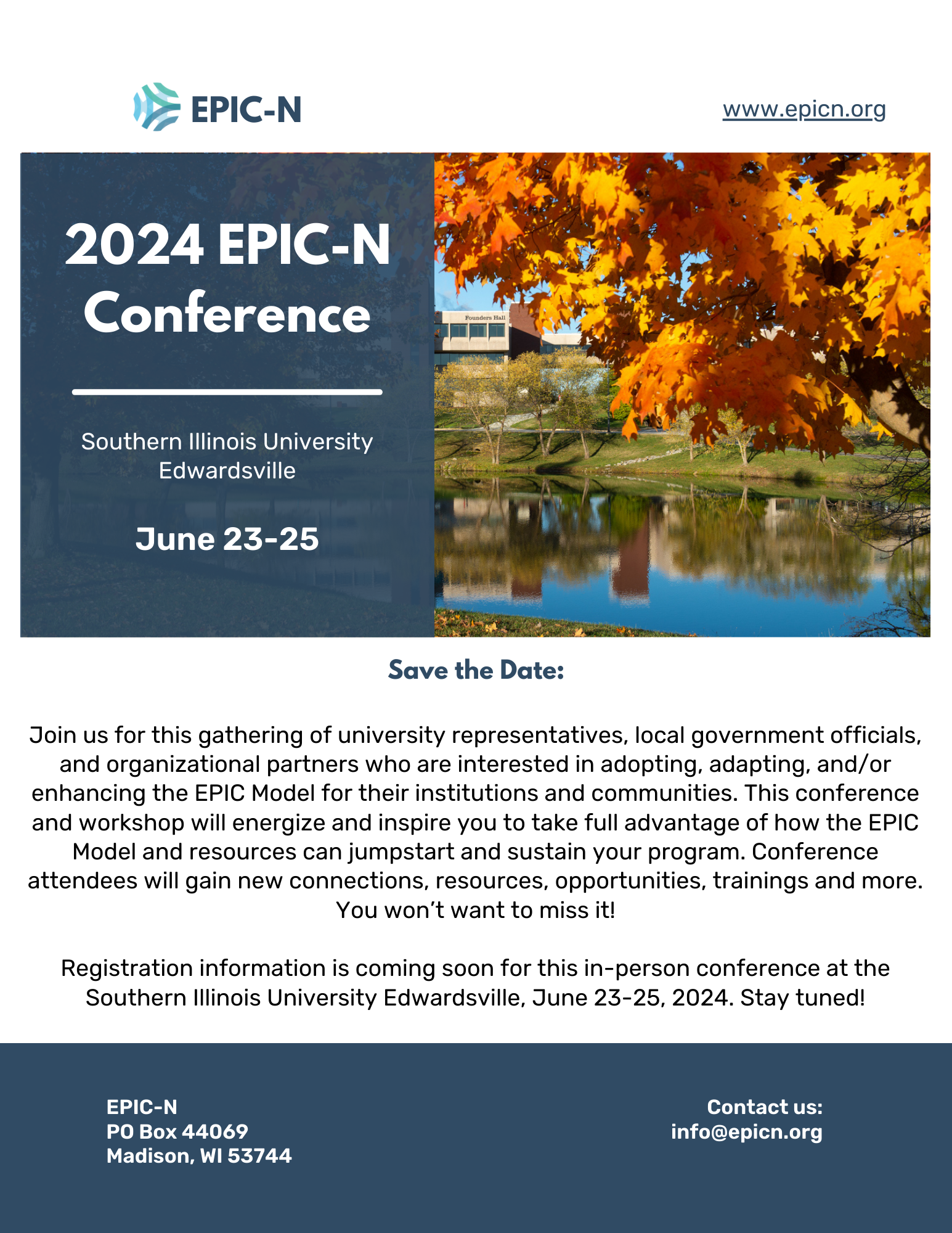 2024 EPIC-Network Conference | Save the Date and Call for Proposals ...